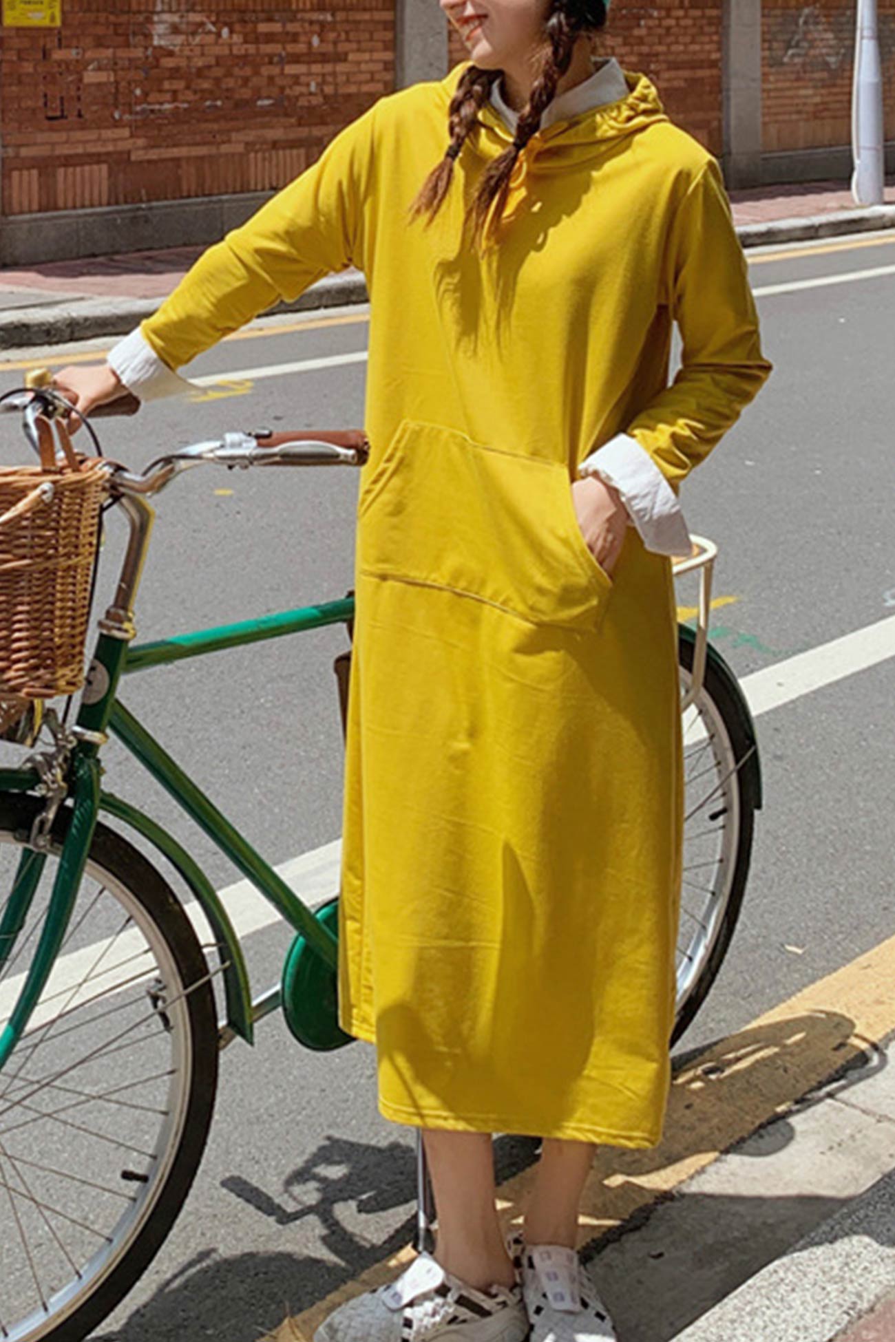 Yvonne® | Candy colored hooded dress – Lily Hil