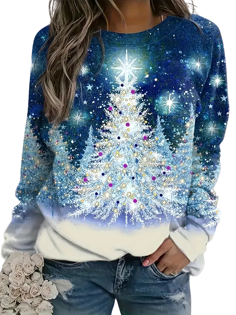 Adriana® | Christmas Tree Winter Christmas Sweater – Lily Hil