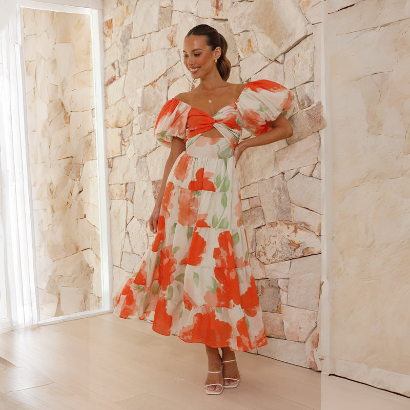 Brenda® | Valentina dress with puff sleeves – Lily Hil