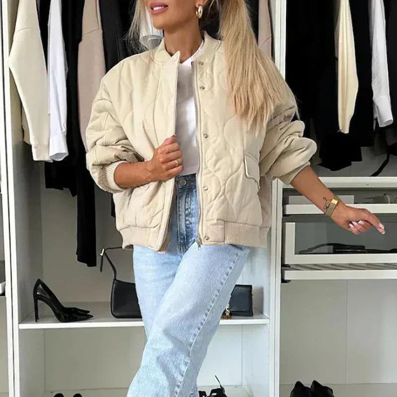 Zoraida | Doris – Warm, stepped bomber jacket – Lily Hil