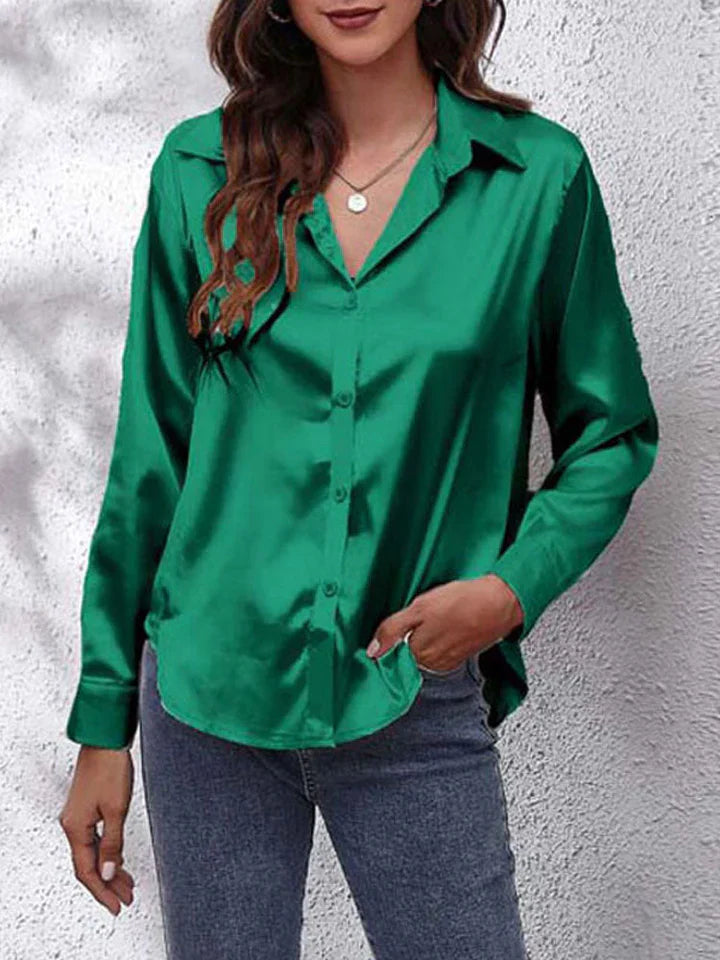 Buchko® | Satin Blouse For Women – Lily Hil