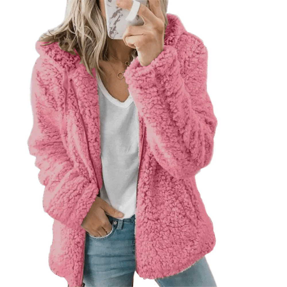 Paula® | Soft teddy coat for women – Lily Hil