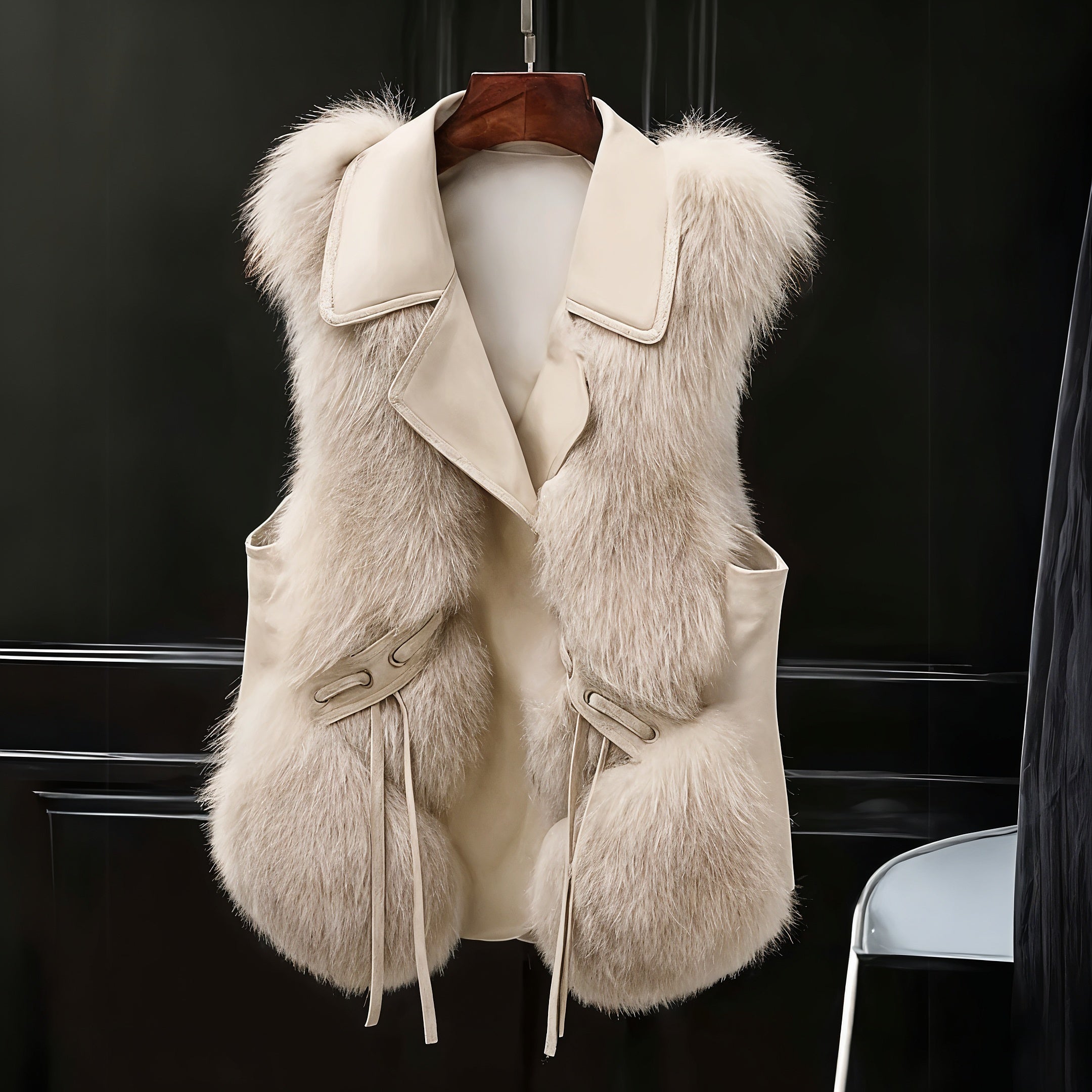 Flavia® | Arctic fur vest – Lily Hil